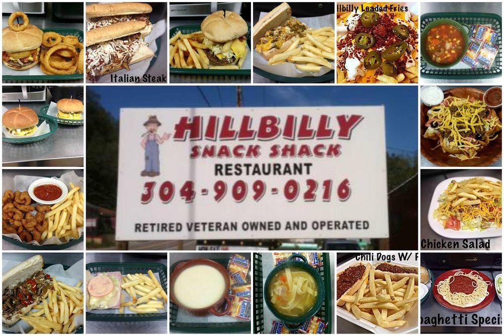 Menu at Hillbilly Snack Shack pizzeria, Triadelphia, National Rd