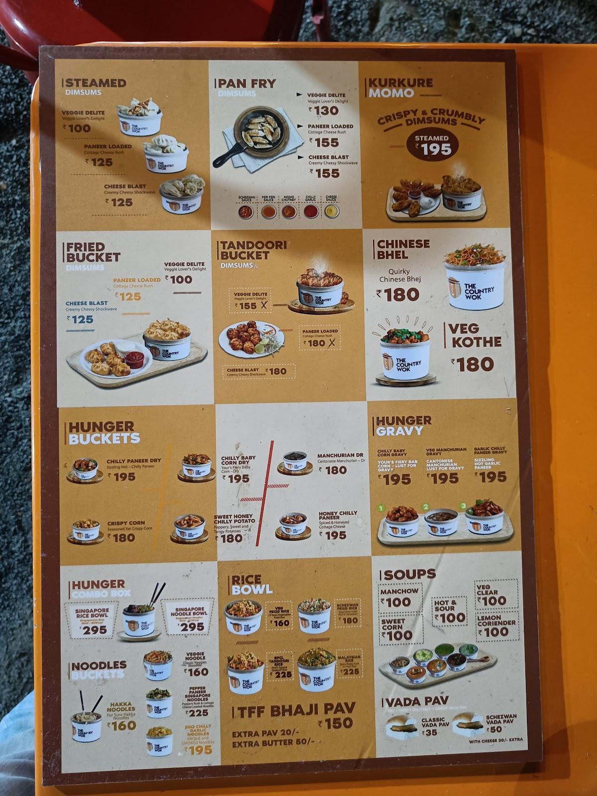 Menu at ( The CCB )The Chai Coffee Bar, Indore, 724