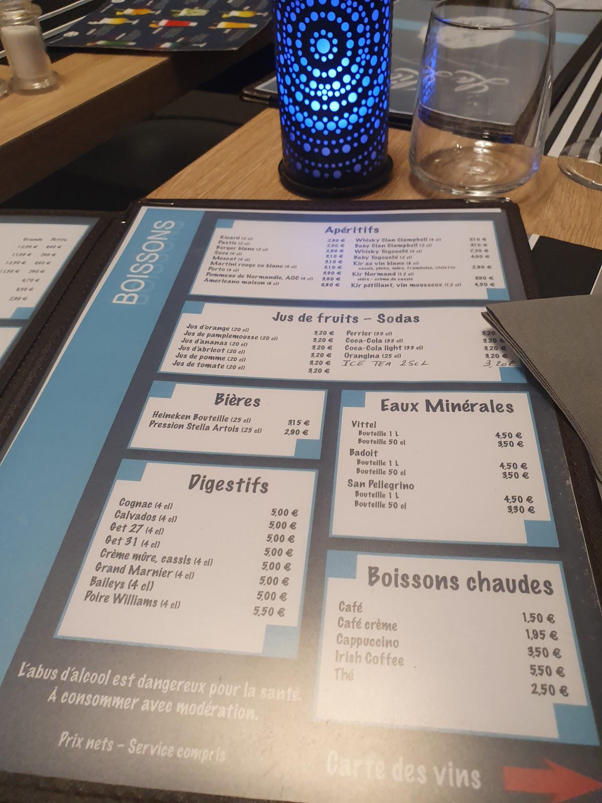 Menu au La Licorne Conde, Restaurant, Condé-sur-Noireau