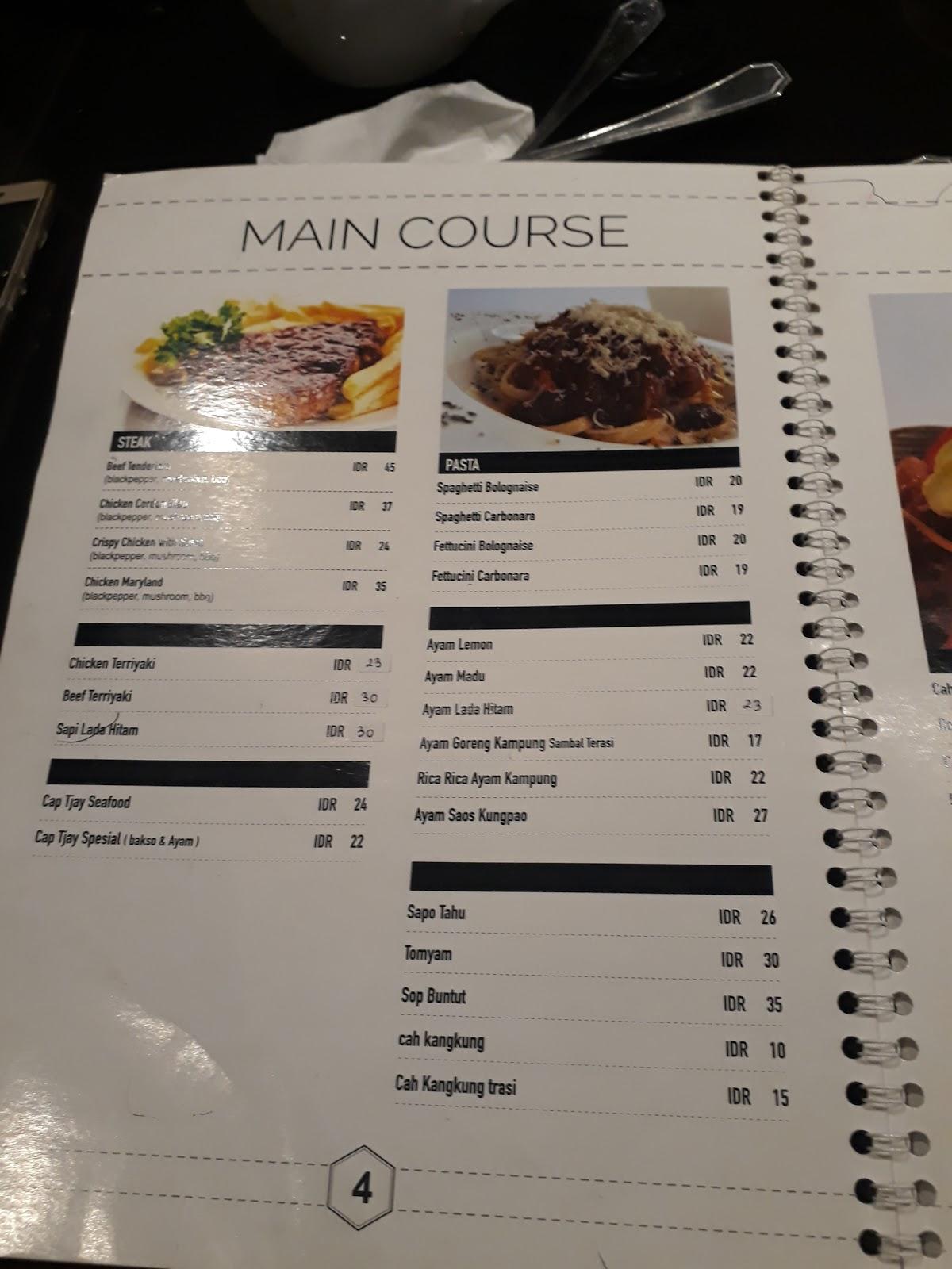 Menu at Eatbox Kitchen restaurant, Wonosobo