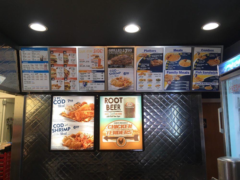 Menu at A&W Restaurant, Dodge City, 911 W Wyatt Earp Blvd