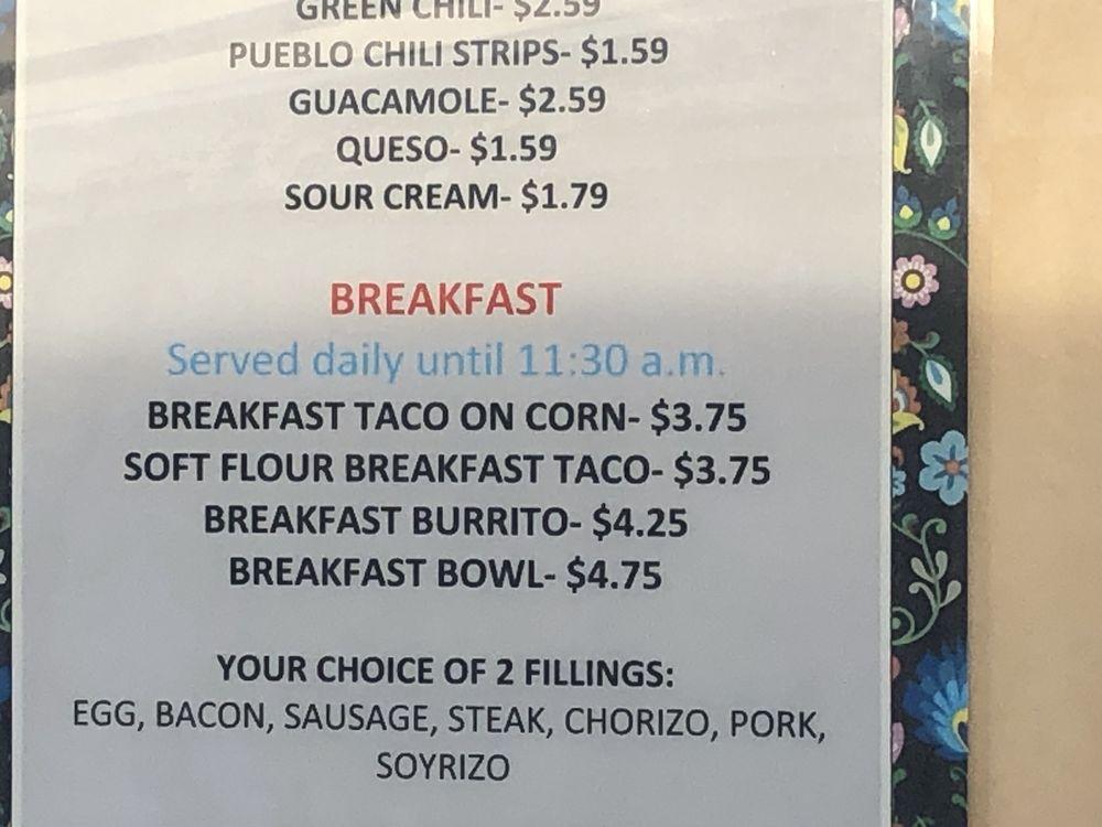Lobo's Tacos & Tequila in Pueblo - Restaurant menu and reviews