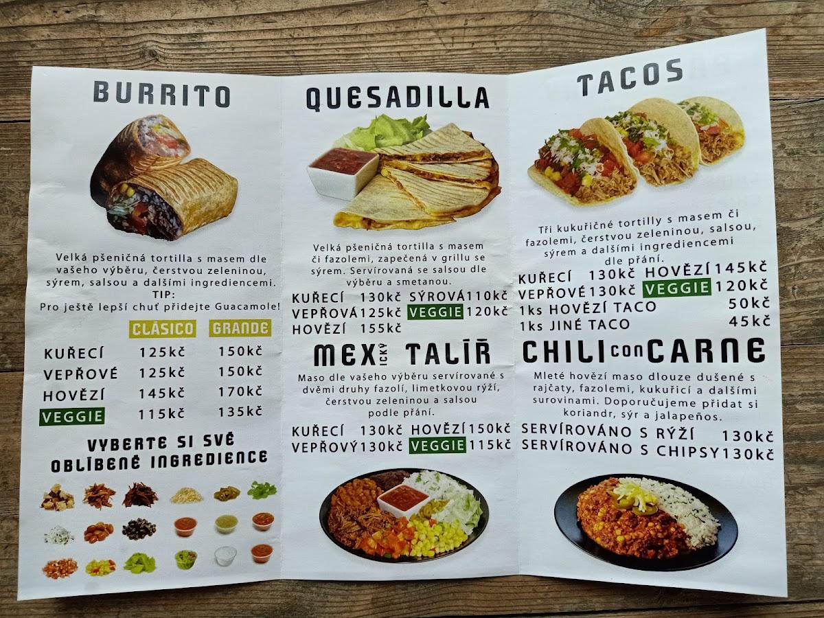 Menu at Los Capolitos – Kladno restaurant, Kladno