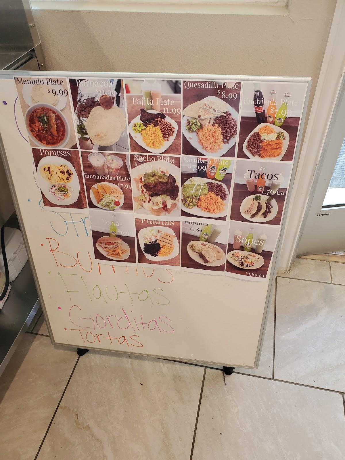 Menu at El Rinconsito Latino Meat Market llc restaurant, Seven Points