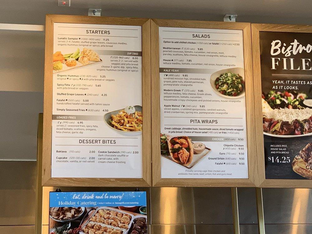 Menu at Luna Grill restaurant, Anaheim, 121 E Katella Ave Suite 125