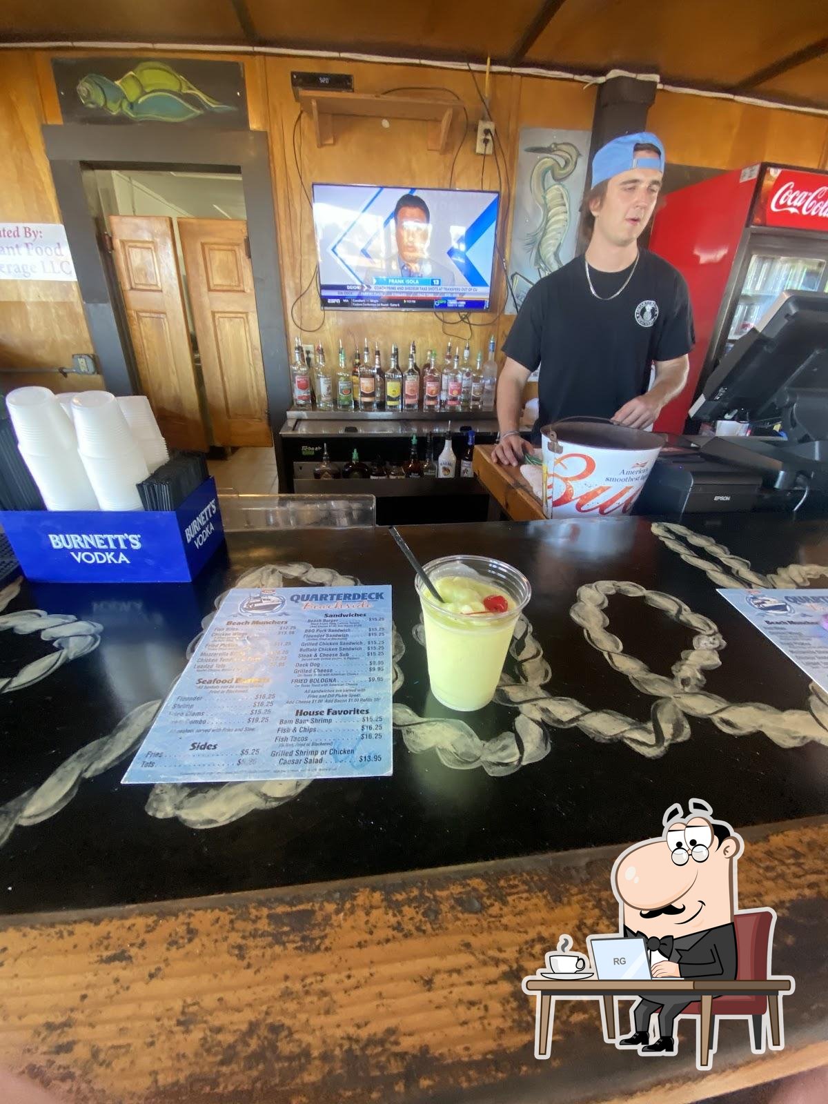 The Quarter Deck, Myrtle Beach - Restaurant menu, prices and reviews