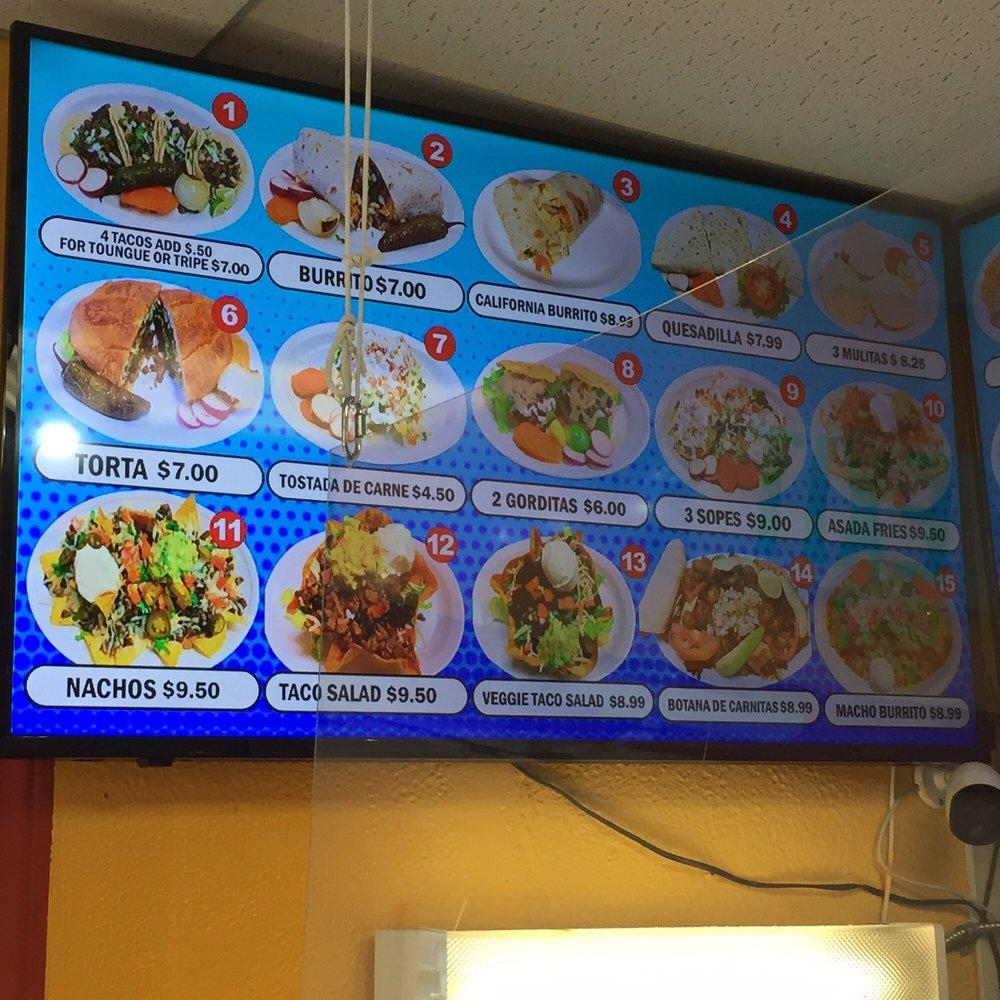 Menu at El Kiosko restaurant, Renton, 526 S 2nd St