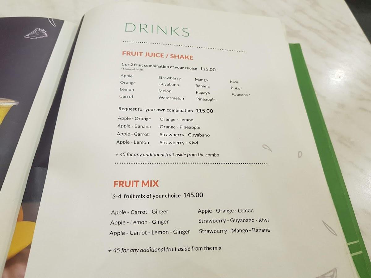 Menu at Bugis Singapore Street Food restaurant, Quezon City, 78 Nicanor ...