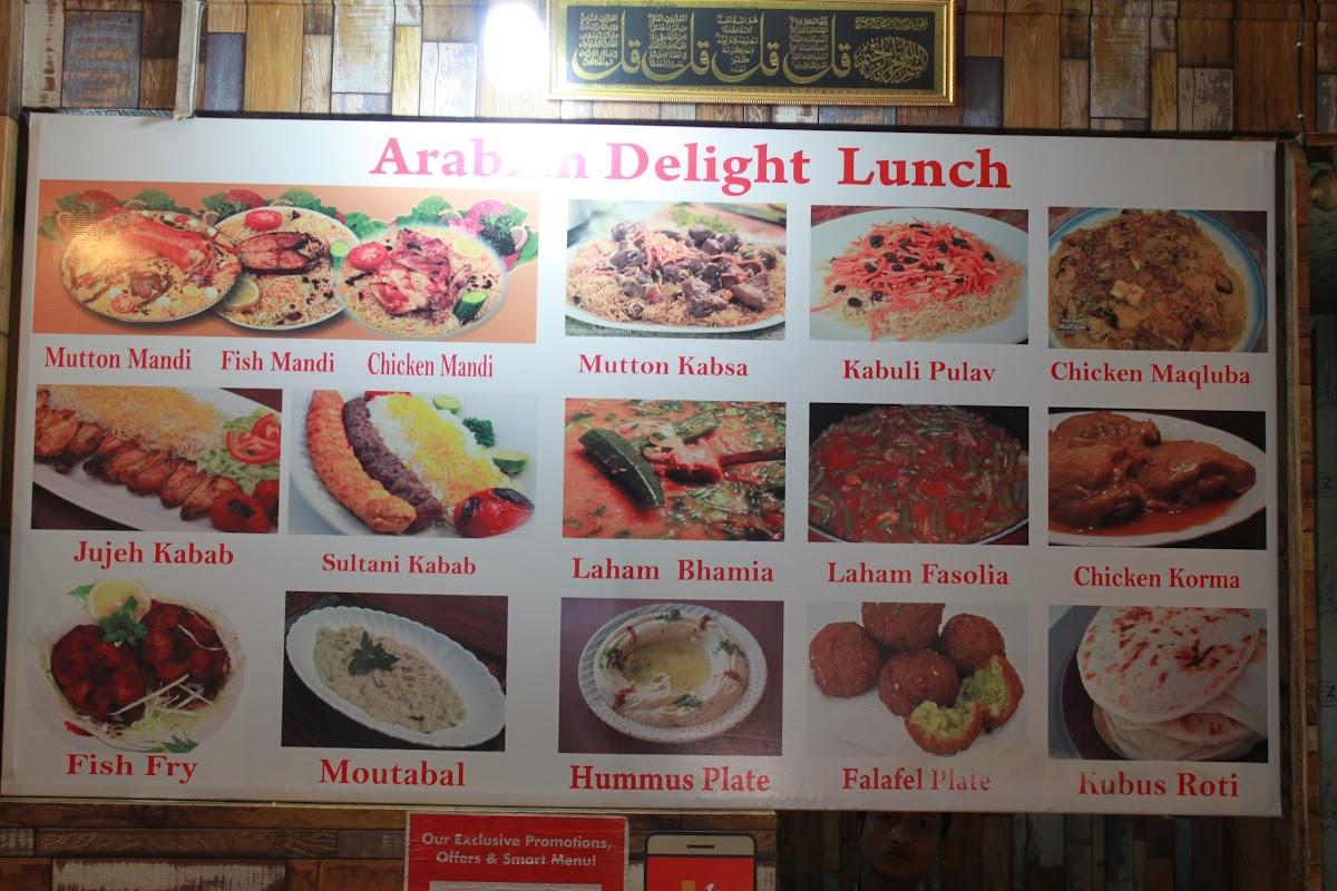 Menu at Cafe Arabian Delight, Pune, ALife Line Hospital