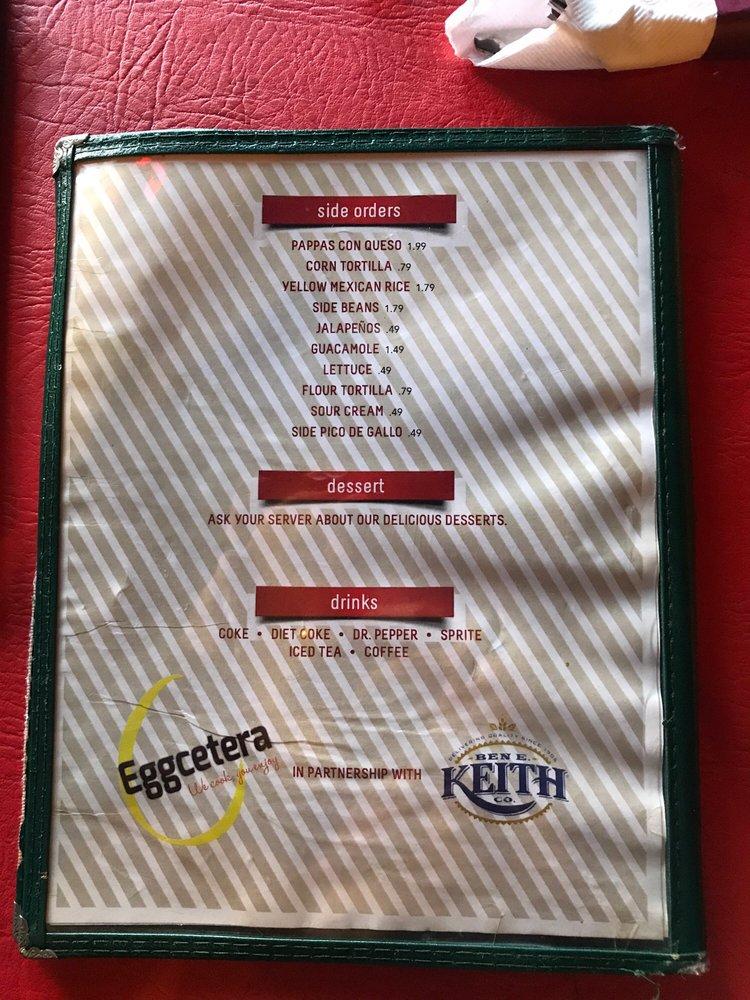 Carta del restaurante Egg Cetera, Wichita