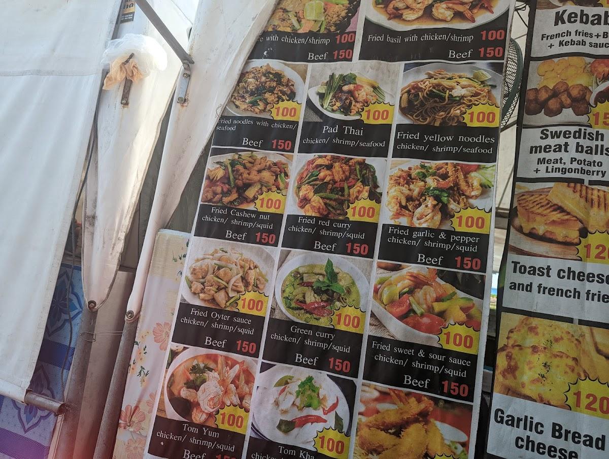 Menu at Kamala Hawker Stalls restaurant, Kamala