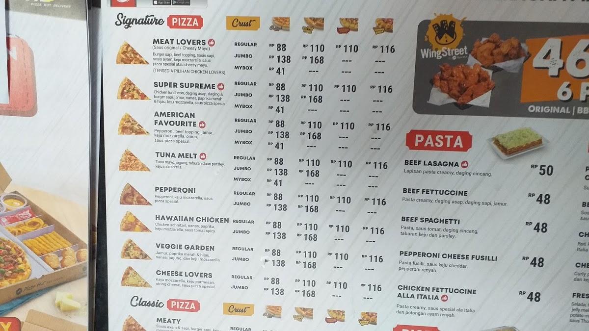 Menu at Pizza Hut Delivery - PHD Indonesia pizzeria, Balikpapan, Jl ...