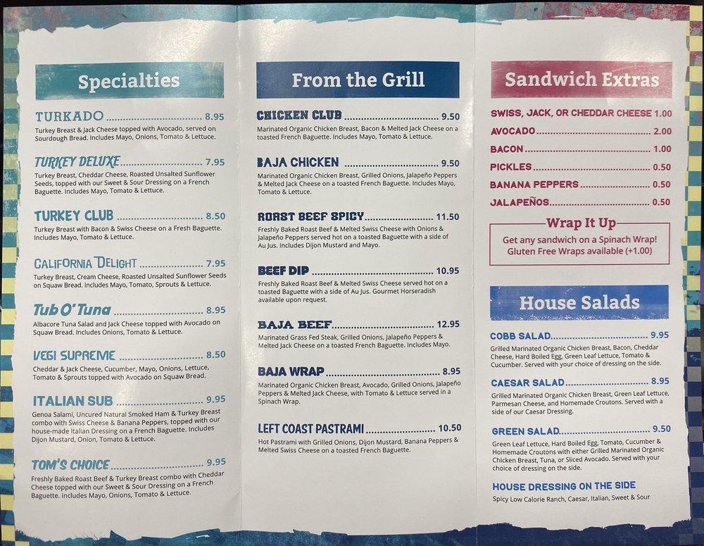 Menu at Board & Brew - La Habra pub & bar, La Habra