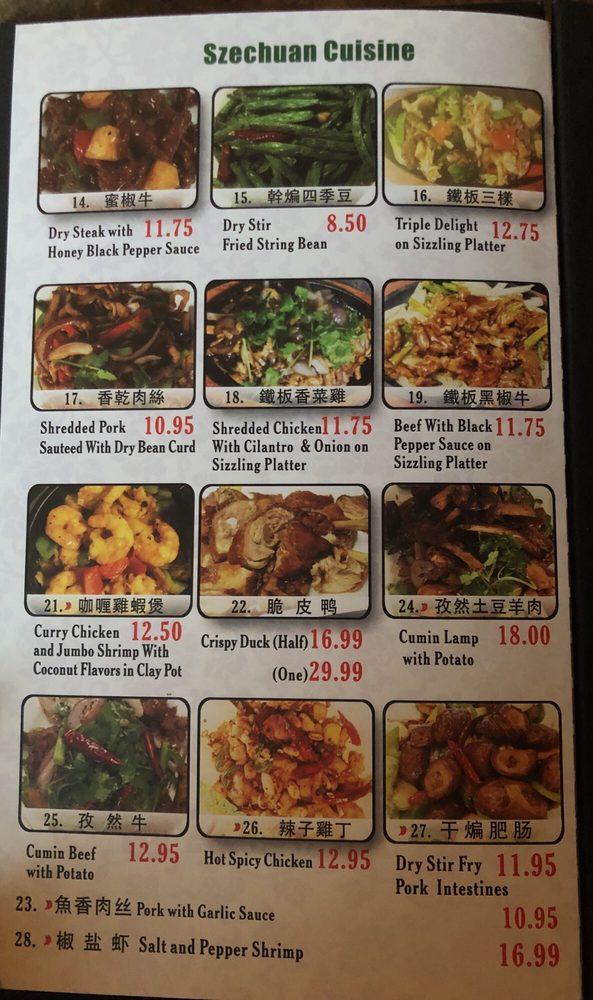 Menu at China Cafe, Rogers, W Pleasant Crossing Dr #80