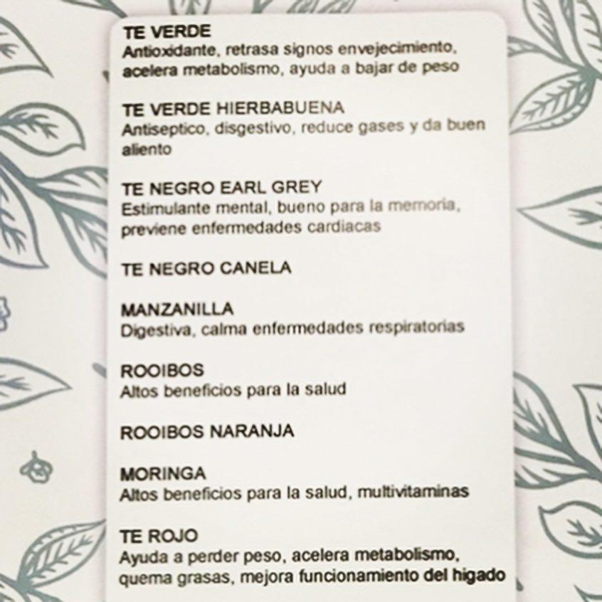 Carta del restaurante El Búho Rojo, Bilbao