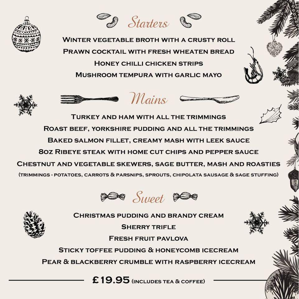 Menu at The Bridge Bar & Restaurant, Dunloy