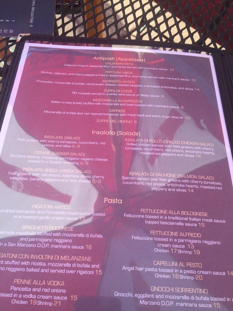 Antico Italian Restaurant Menu – All Antico Vinaio Menu – CISHZD