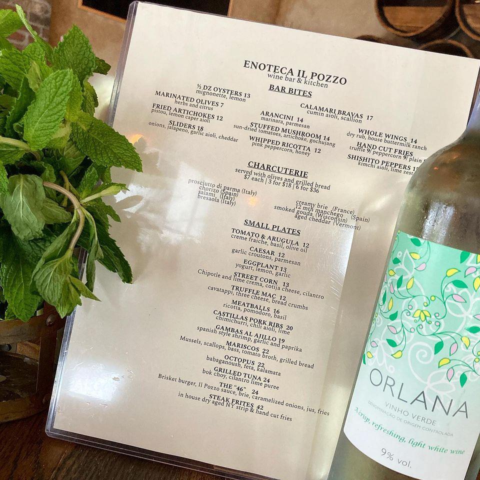 Menu at Il Pozzo Wine Bar & Kitchen, Lynbrook
