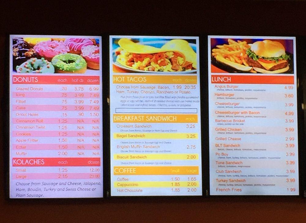 Carta del restaurante Lone Star Donuts & More, Houston
