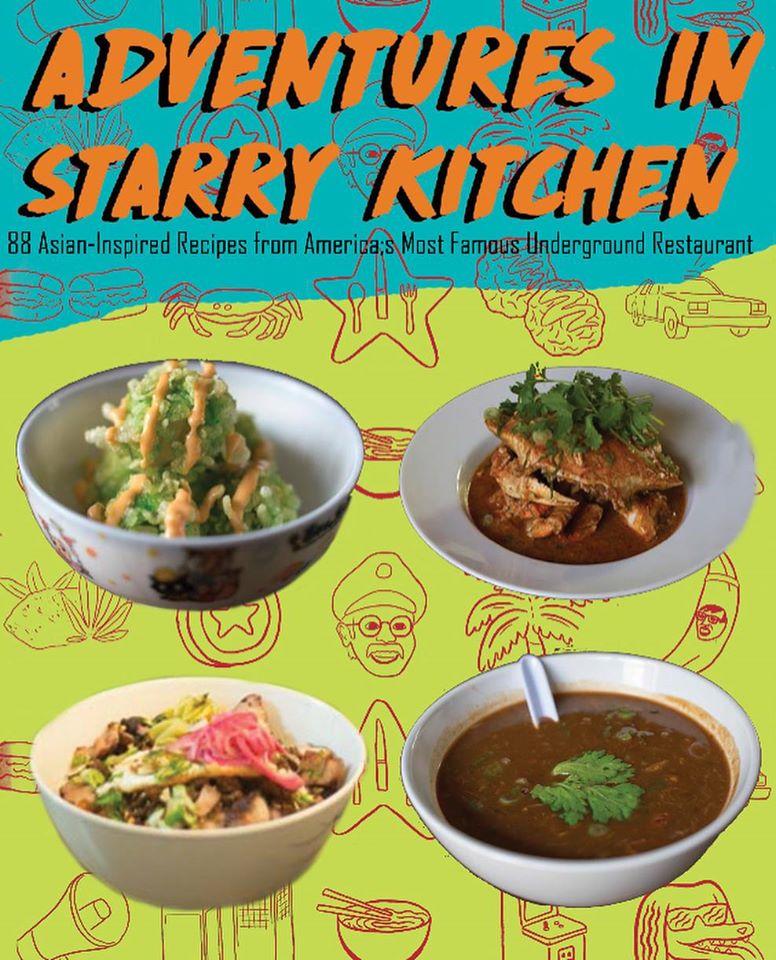 Menu at Starry Kitchen restaurant, Los Angeles, Sunset Blvd