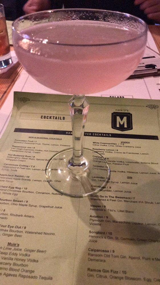 Menu at The Merchant Tavern restaurant, Akron