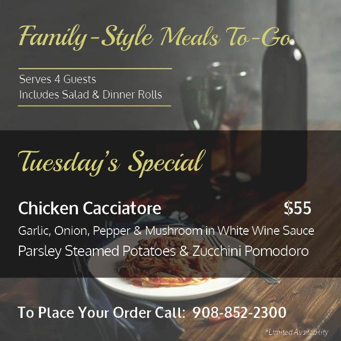 Menu at Mattar's Bistro restaurant, Allamuchy Township, County Rd 517