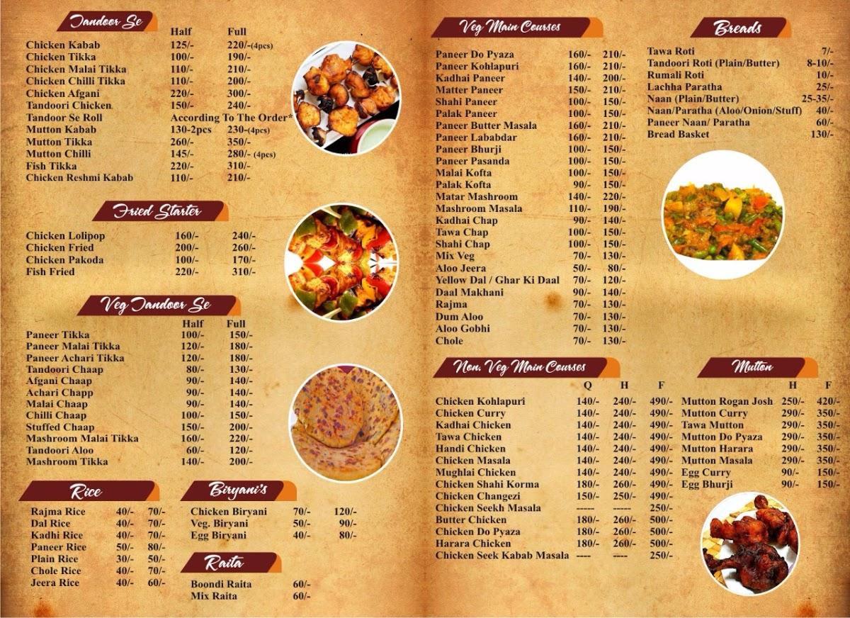 Menu at Sadda Adda, Ghaziabad, LGF-1 One Mart Mall