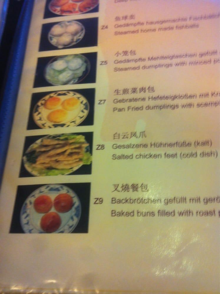 Speisekarte von MAN WAH China Restaurant, Hamburg