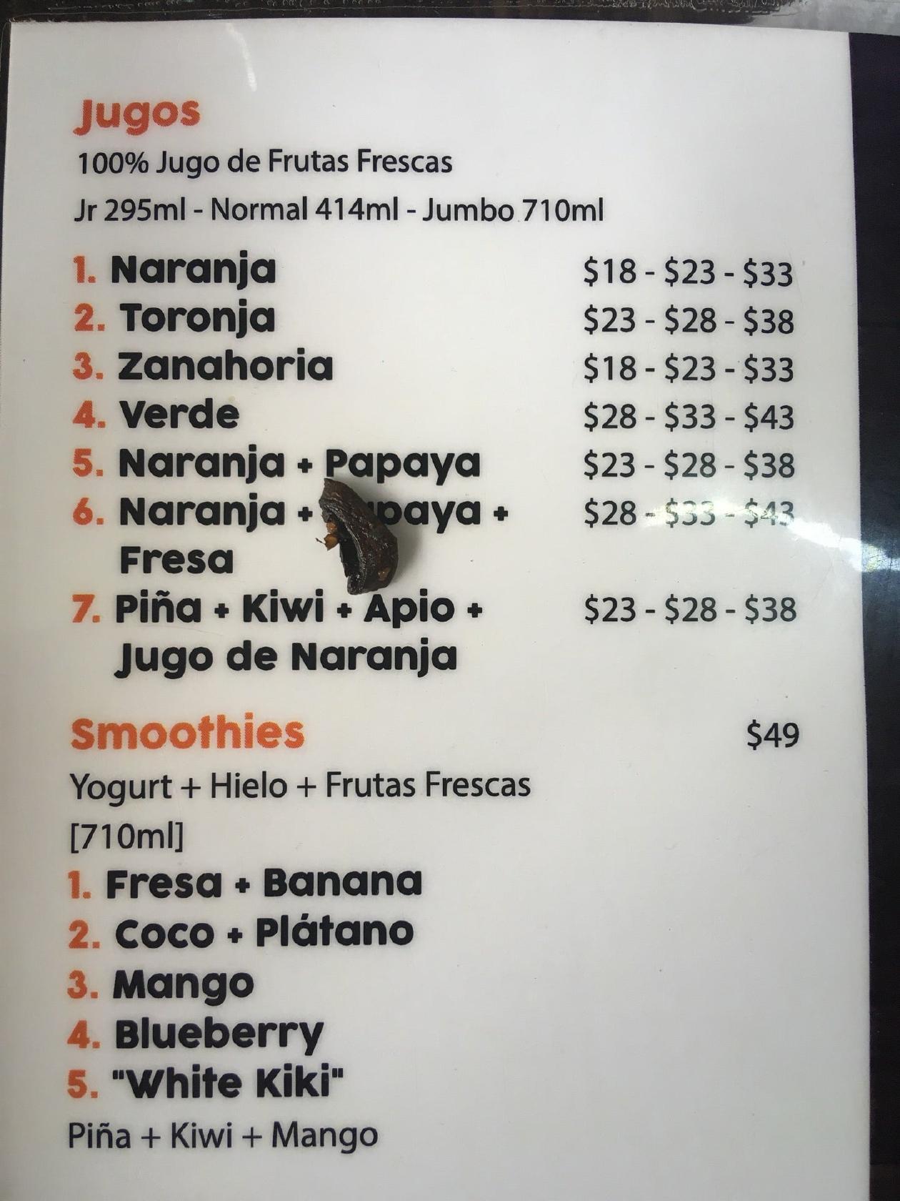 Menu at Torta + restaurant, Irapuato, Blvrd Díaz Ordaz 1260A