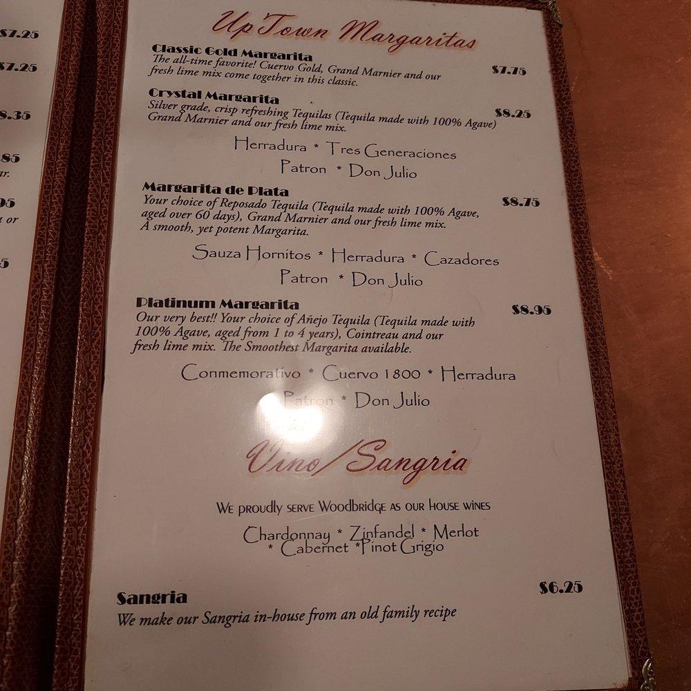 Menu at La Playa Maya restaurant, Fort Worth, Sunset Dr
