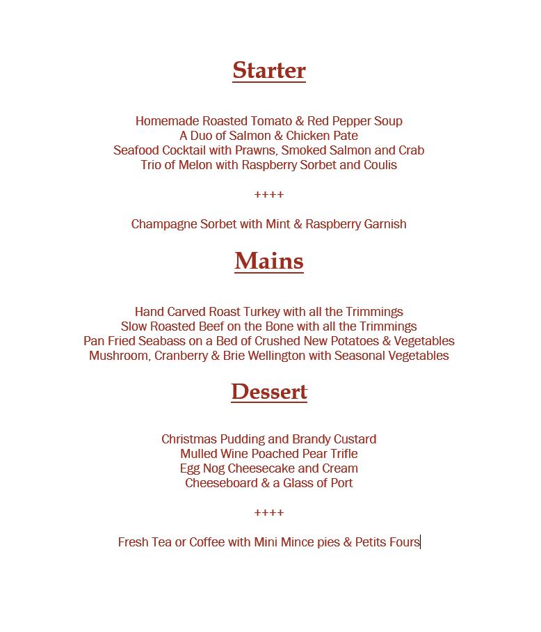 Menu at The Reubens pub & bar, Leeming Bar