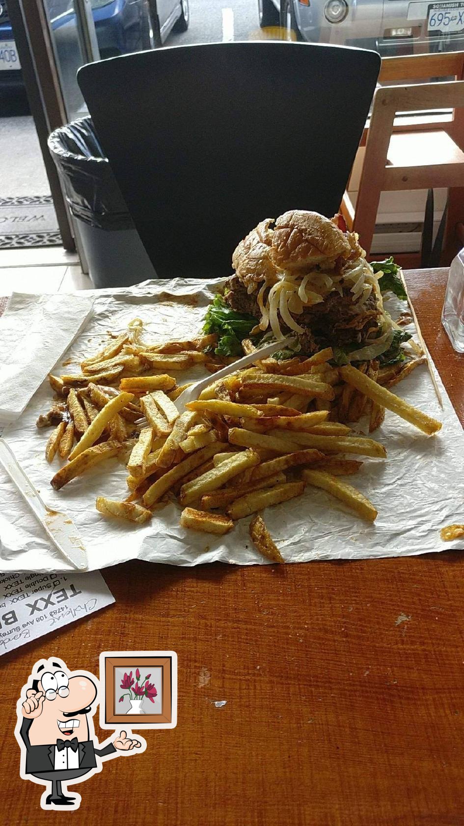 Texx Big Burger, Surrey - Restaurant menu, prices and reviews