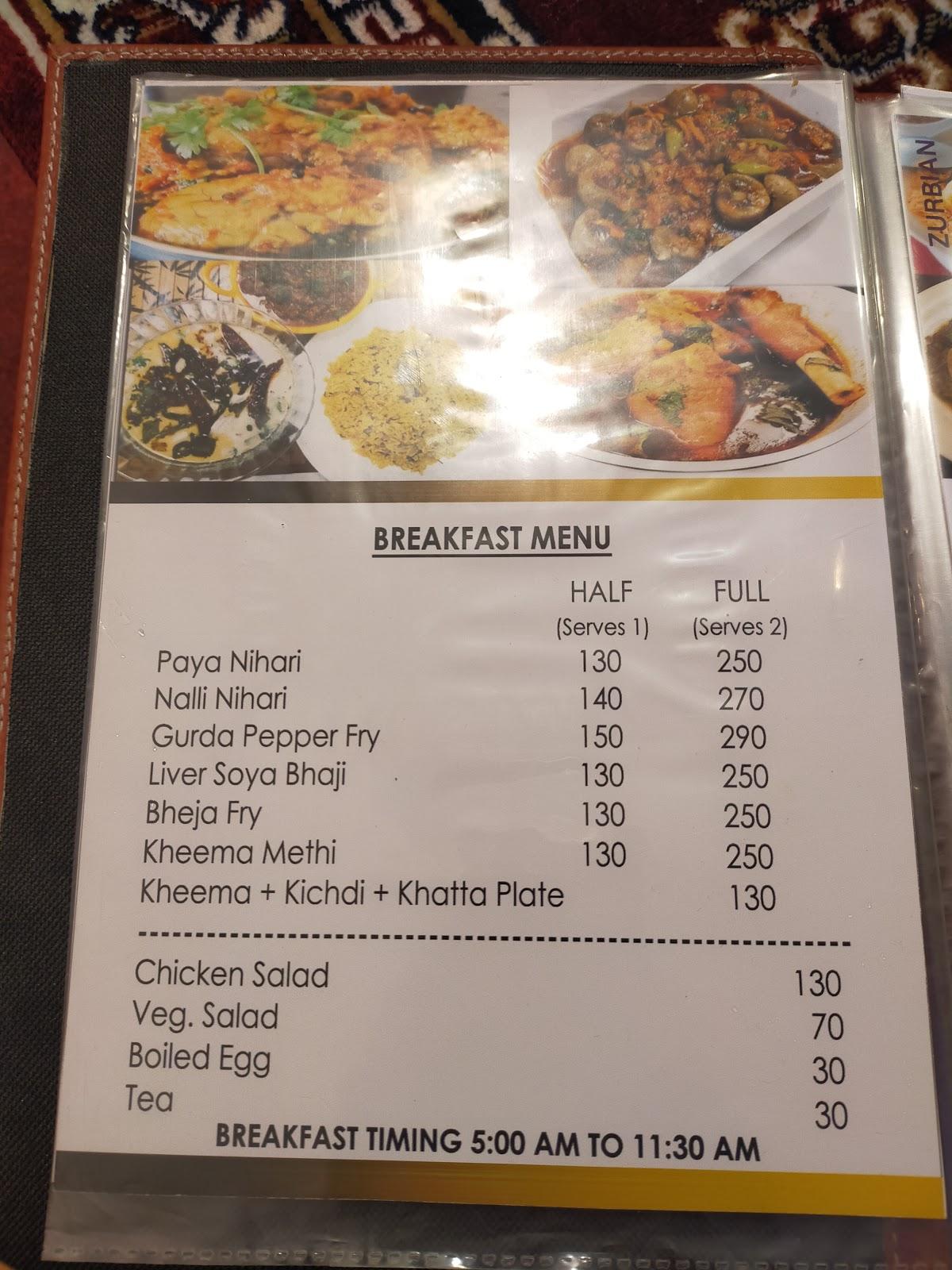 Menu at Al Zara Mandi Arabian Restaurant, Bengaluru, 147