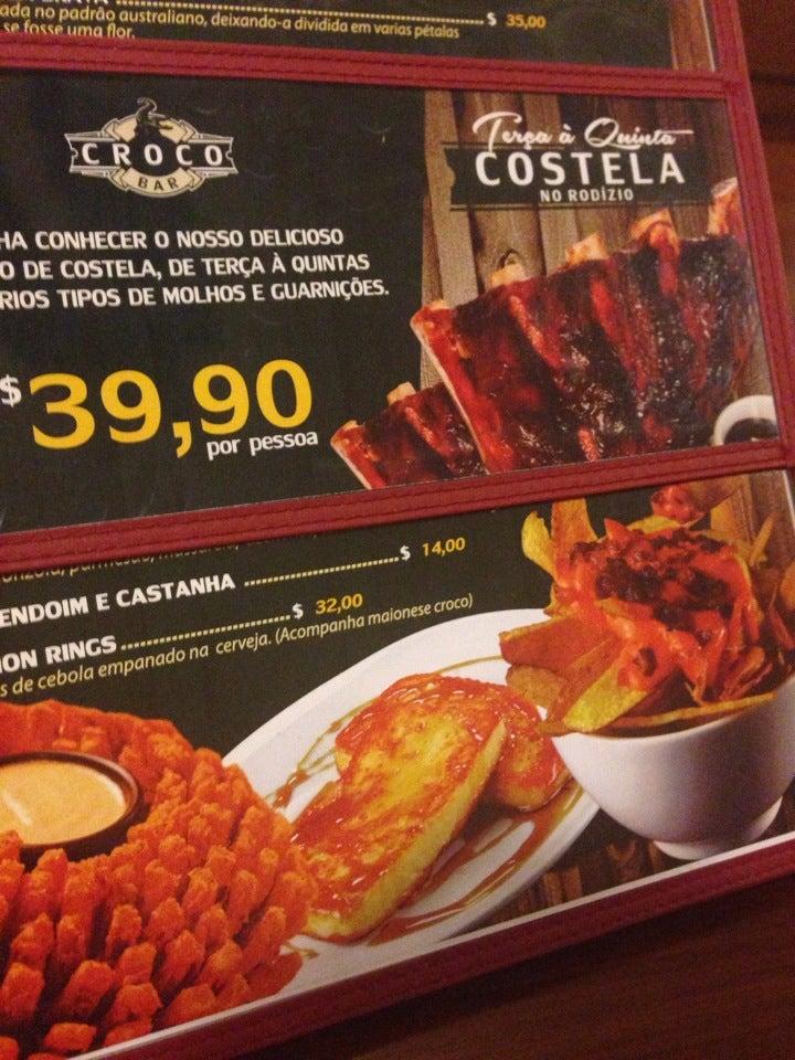 Menu em Croco Gastrobar, Santo André