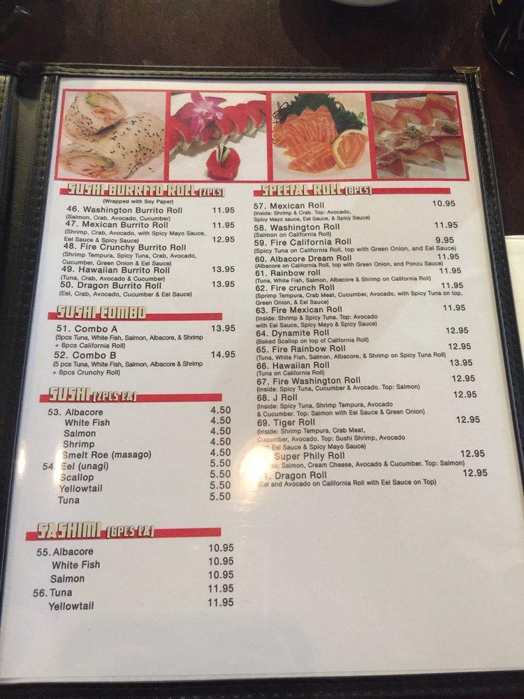 Menu at Sushi Stop Udon & Grill restaurant, Mesa