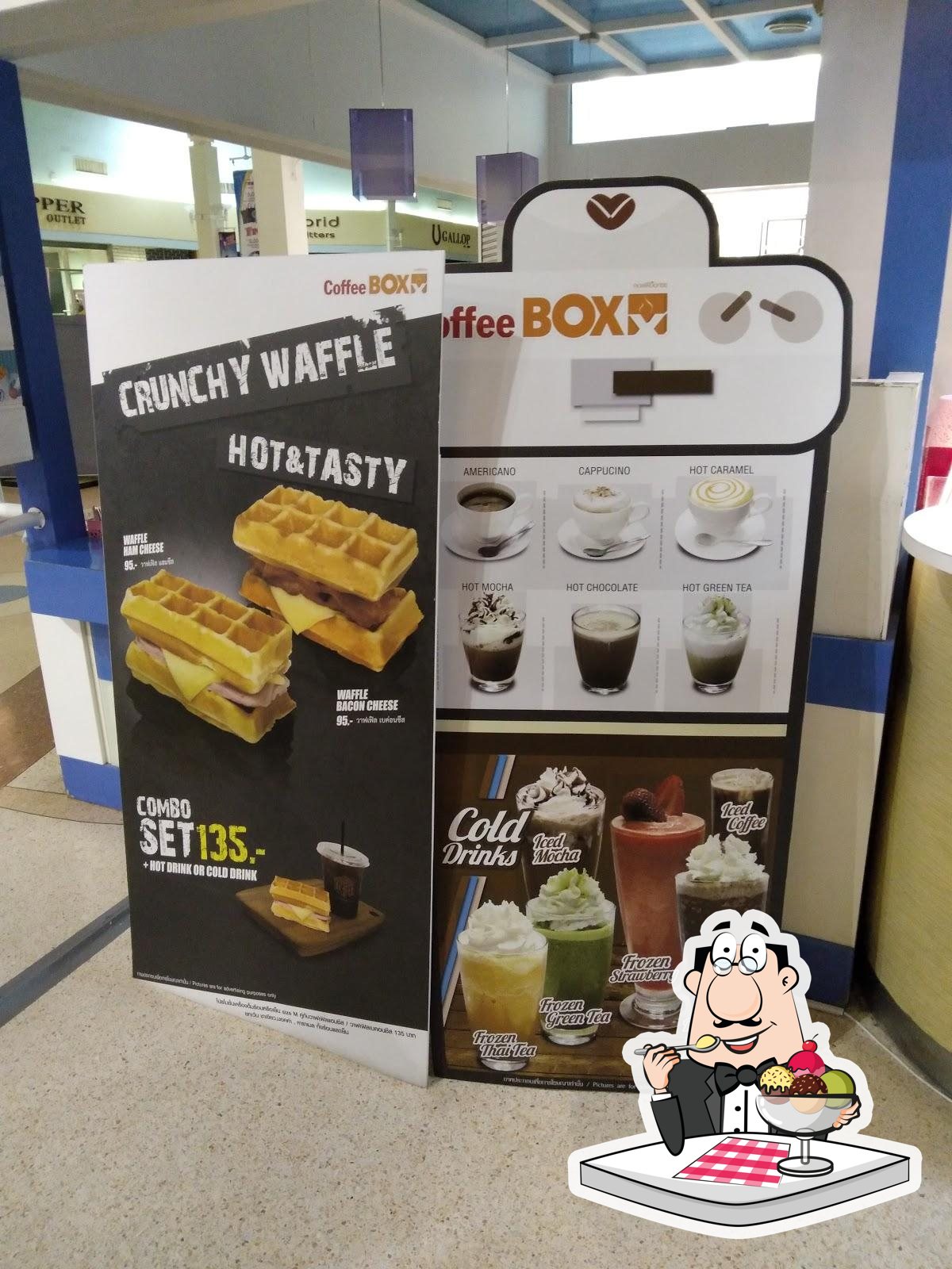 Coffee Box Waffle Factory Outlet Mall Pattaya restaurant, Pattaya City ...
