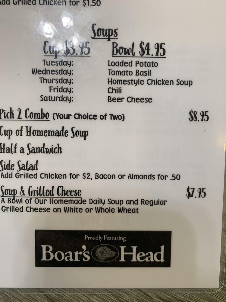 Menu at Three Earred Rabbit desserts, Trussville