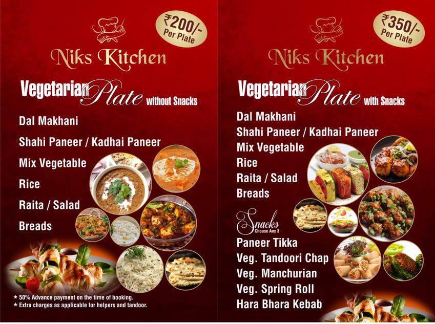 Menu at Nik's Kitchen, Delhi, Shop 32