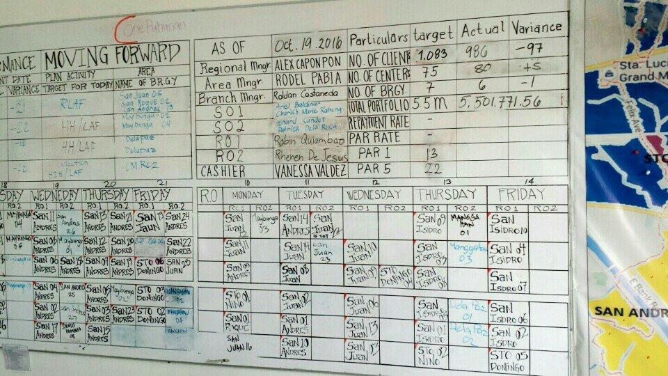 Menu at one puhunan cainta branch cafeteria, Cainta