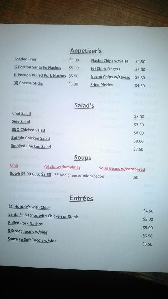 Menu at Circle H Farms BBQ and Deli, Pullman