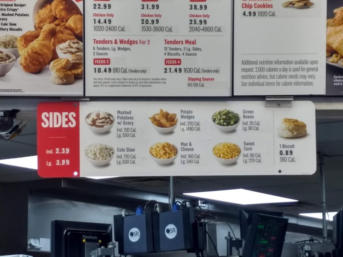 Menu at Long John Silver's | KFC fast food, Pickens