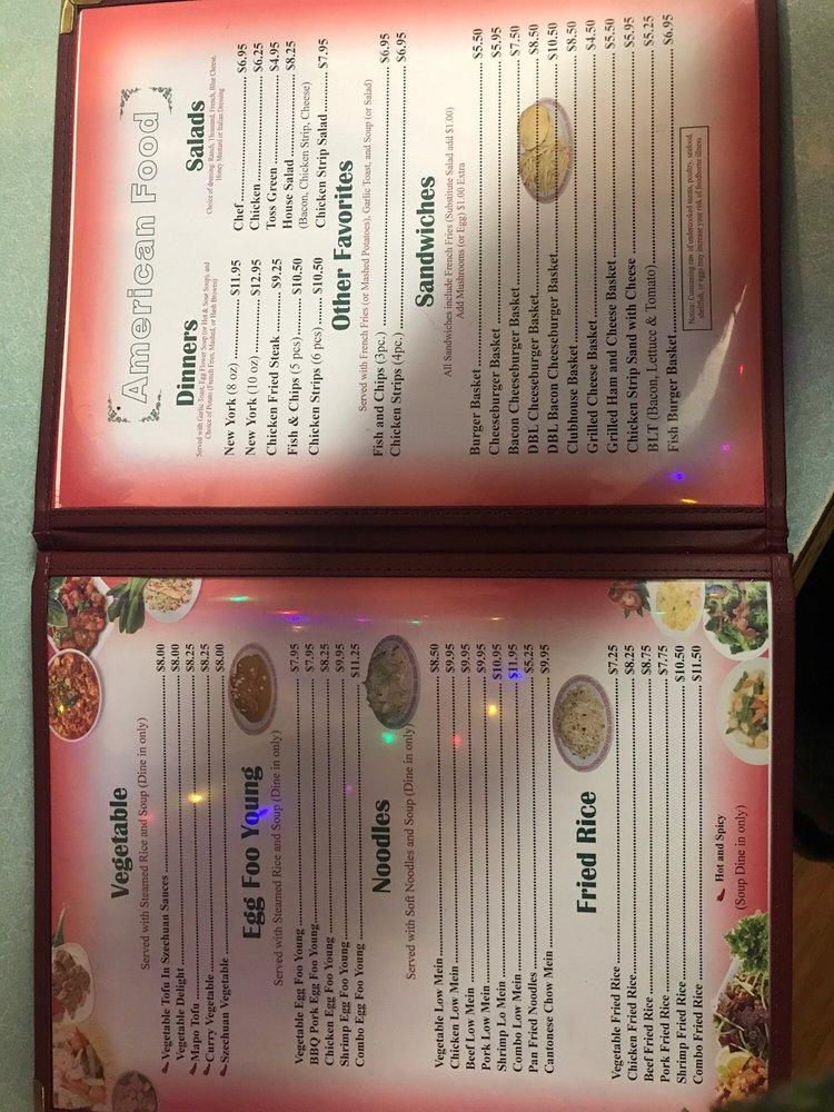 Menu at Gee's Family Restaurant, Goldendale
