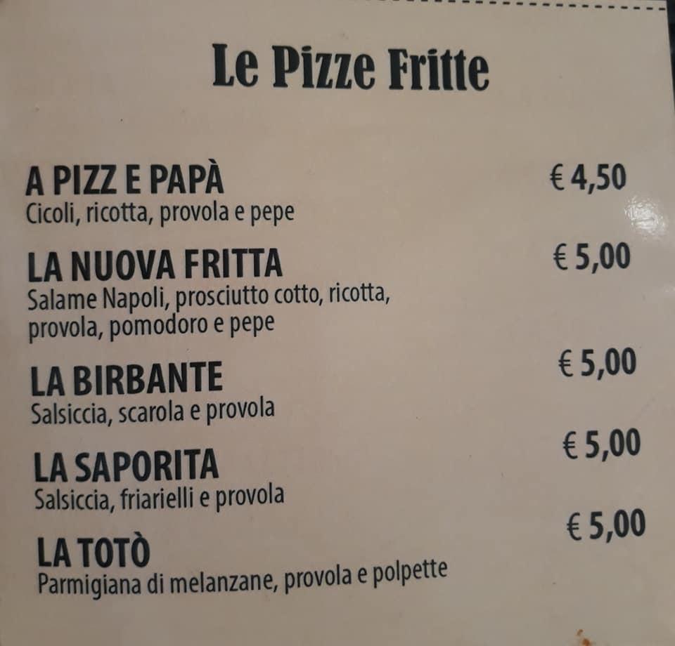 Speisekarte von Christian Pizza, San Marcellino