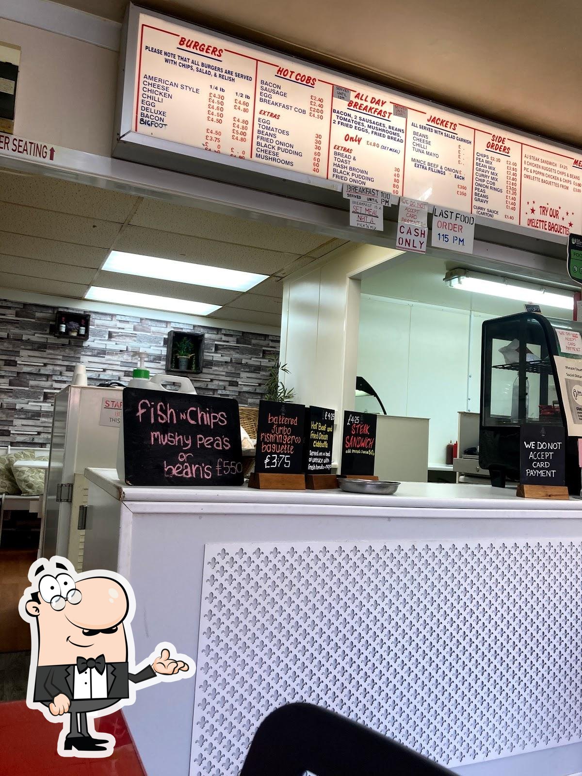 Ajs Cafe, Derby - Restaurant menu, prices and reviews