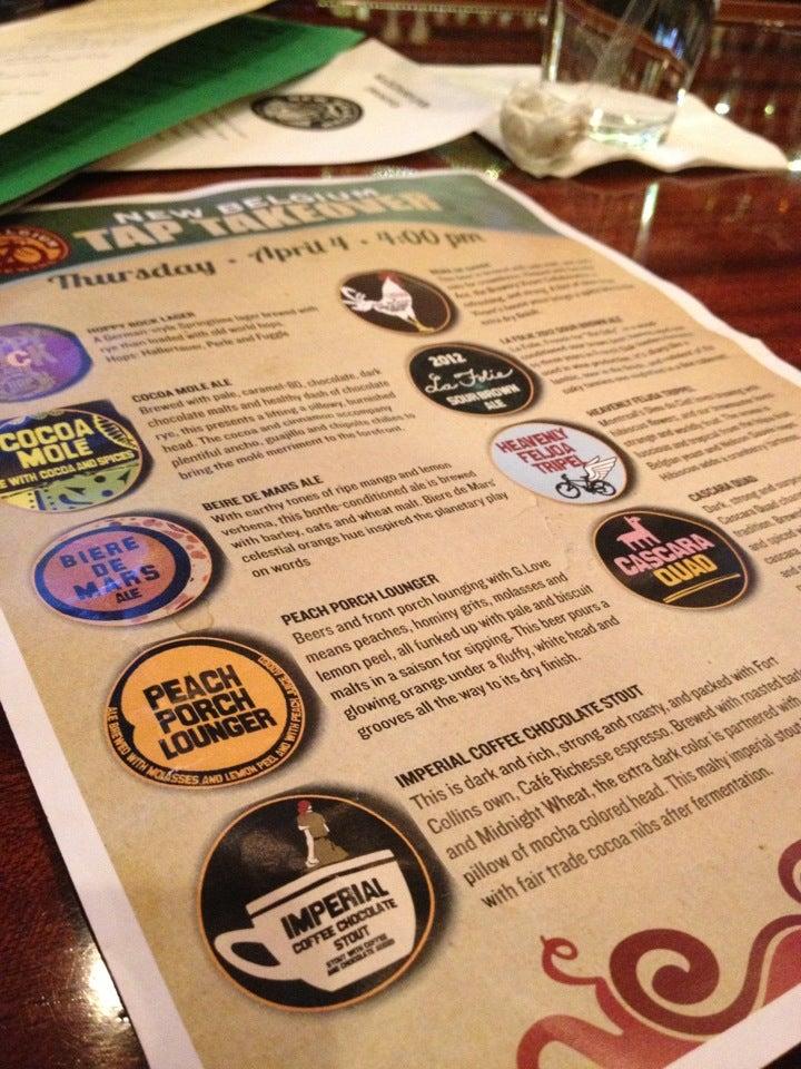 Menu at Blackthorn Pub, Holly