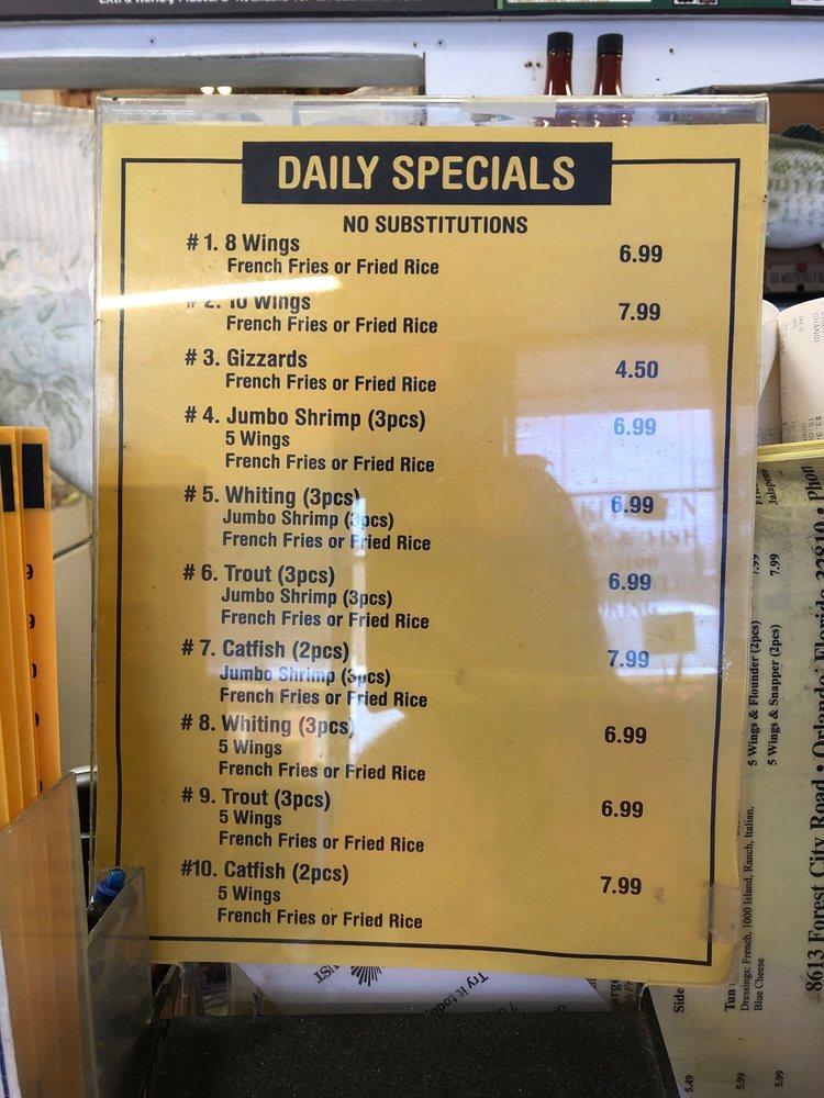 Menu at My Kitchen fast food, Orlando