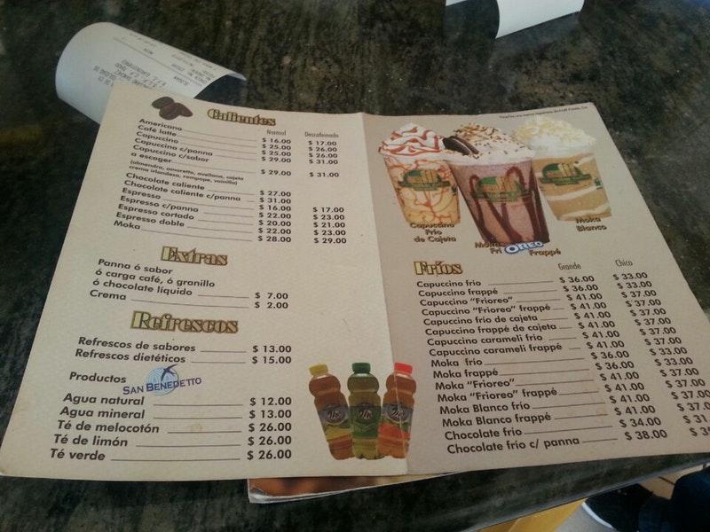 Menu at The Italian Coffee Company cafe, Soledad de Graciano Sánchez ... Menu at The Italian Coffee Company cafe, Soledad de Graciano Sánchez ...