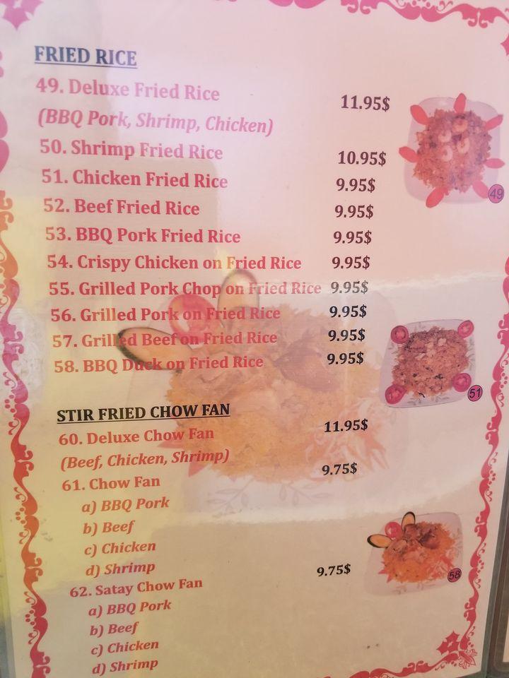 Menu at Vi-Ann Restaurant, Winnipeg, Notre Dame Ave