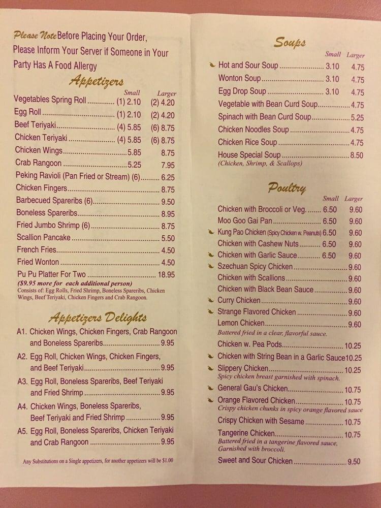Menu at Foodworks IV restaurant, Uxbridge