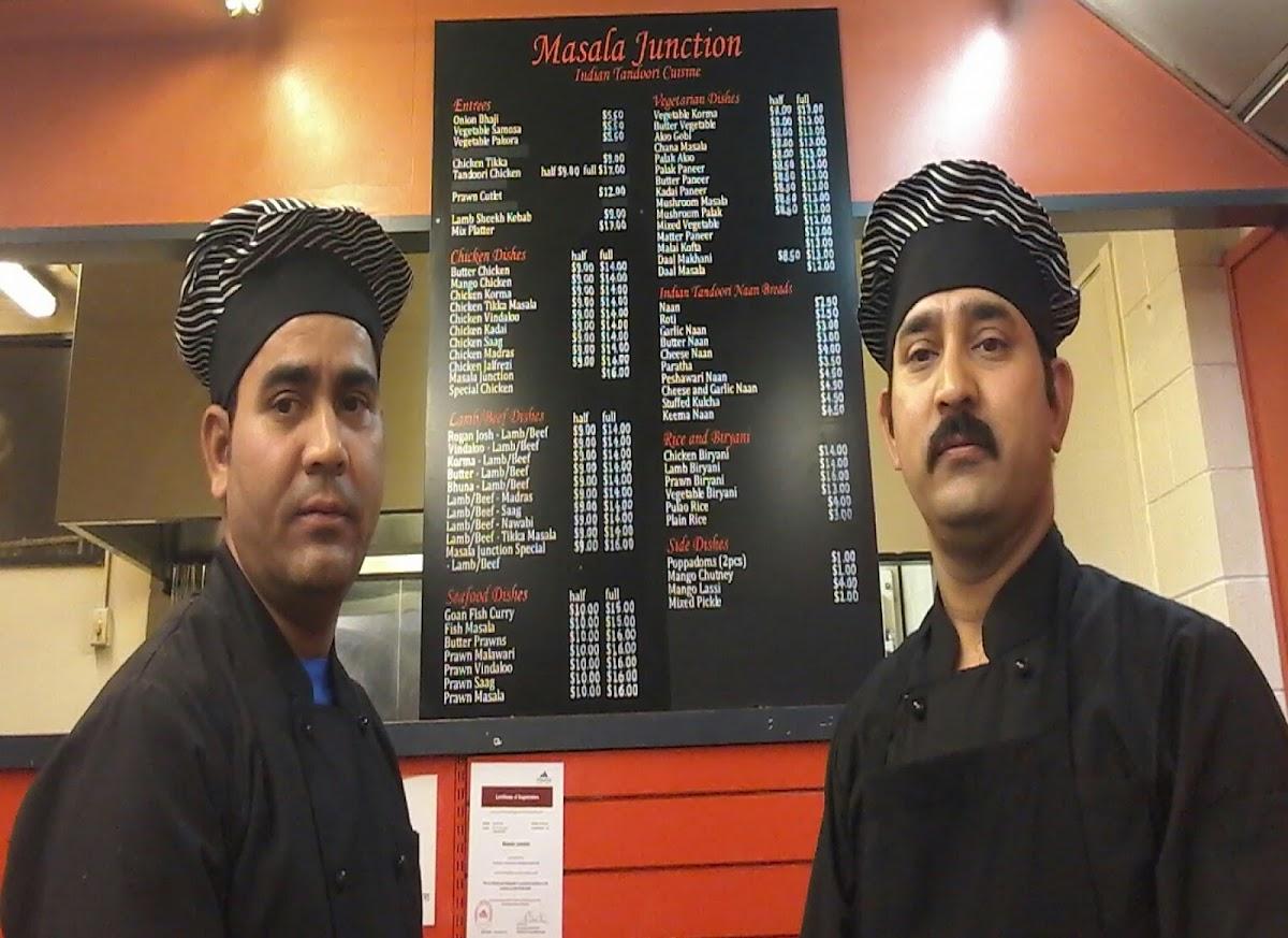 Menu at Masala Junction restaurant, Dannevirke